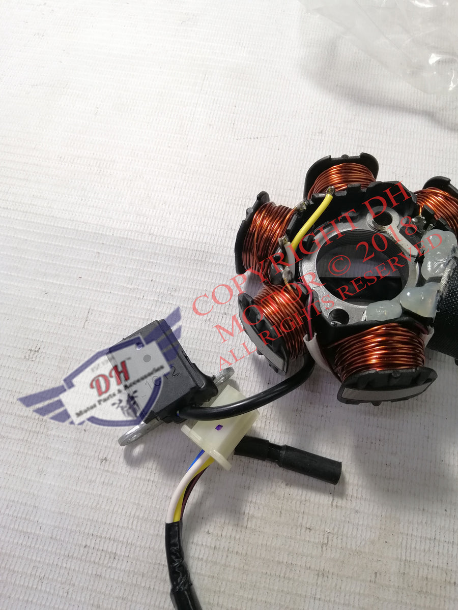 CT100 (ORIGINAL) FUEL COIL / MAGNET STARTER COIL MODENAS – DH MOTOR ...