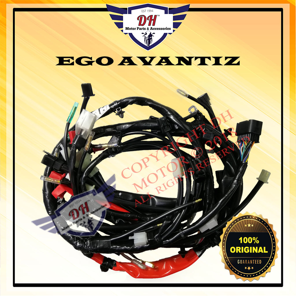 EGO AVANTIZ (ORIGINAL) WIRING BODY WIRE HARNESS FULL SET YAMAHA – DH ...