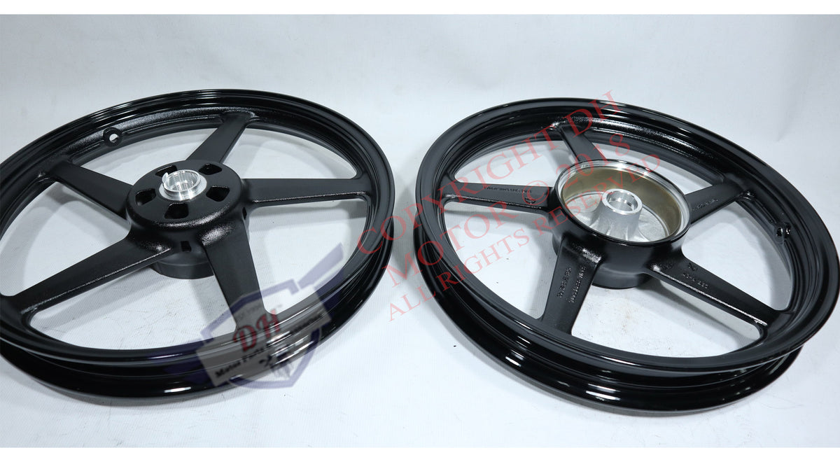 FZ 150 (ORIGINAL) SPORT RIM WITH BUSH AND BEARING 5 SPOKE 160 X 185 X ...
