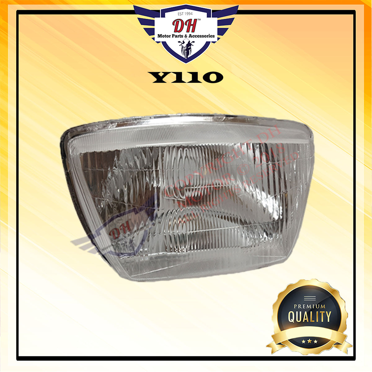 Y110 HEAD LAMP YAMAHA – DH MOTOR PARTS & ACCESSORIES